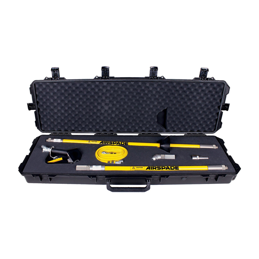 AirSpade 2000 Construction Kit - 150 cfm with 4 Ft Barrel & 3 Ft Exten ...