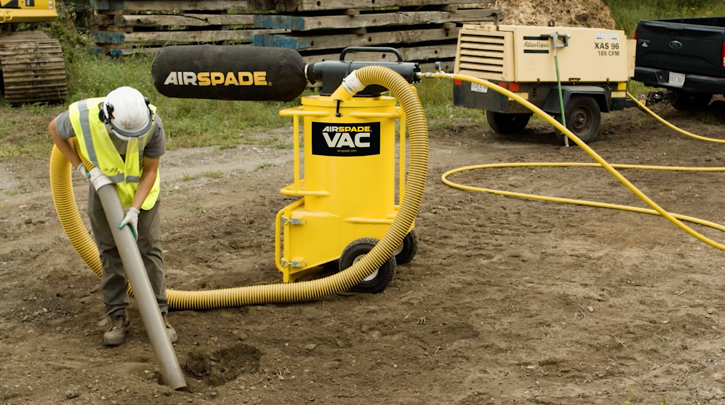 AirSpade Vac – AirSpade Pneumatic Soil Excavation Tools